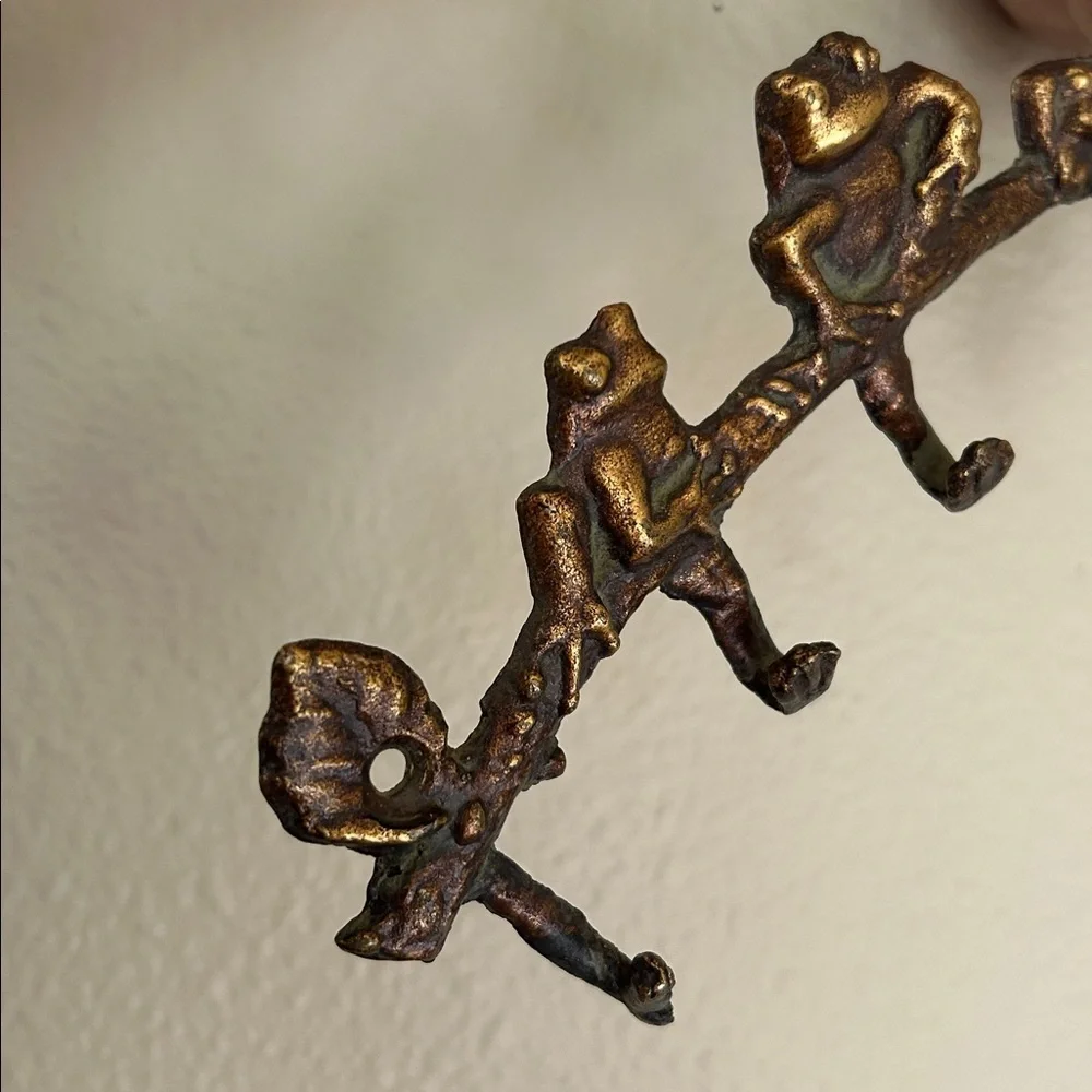 Accents | Brass Wallmounted Coat Hanger Featuring A Tree Branch Design ...